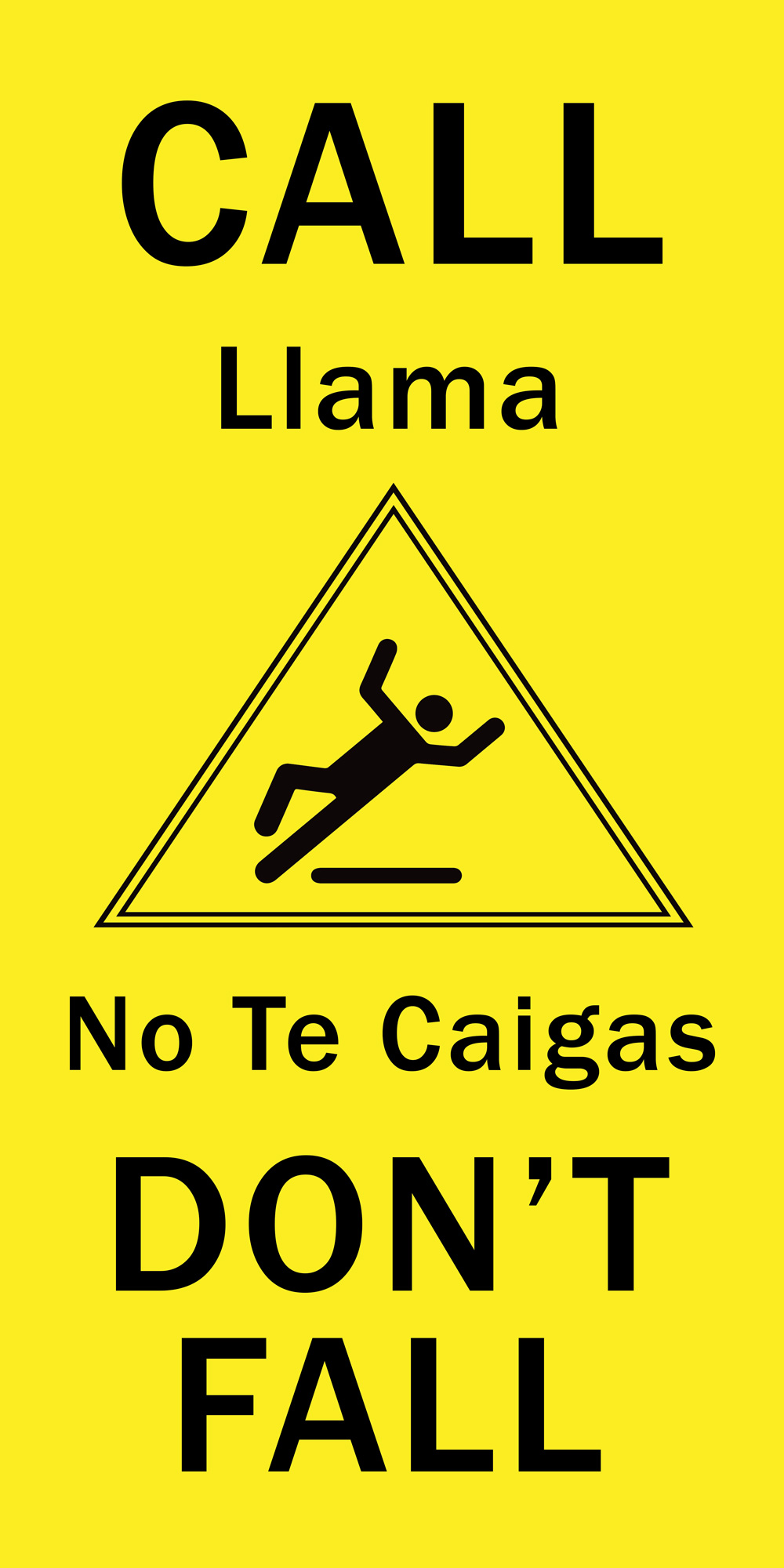 Call Don't Fall Tiles | Ceiling Tiles | MegaPrint Call Don't Fall Tiles | Ceiling Tiles | MegaPrint
